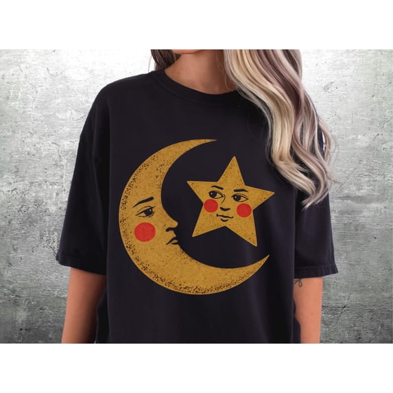 Boho Moon Shirt Womens Unisex Tshirt - Walmart.com