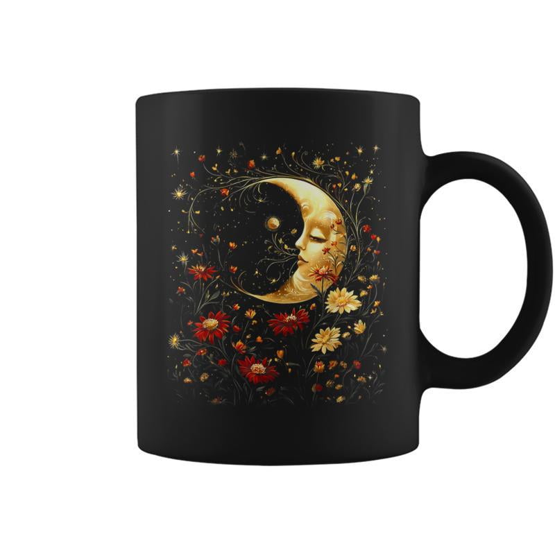 Boho Moon Wildflowers Summer Night N Girls Youth Coffee Mugs - Walmart.com