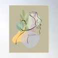 Boho Mystic Abstract Line Art Poster Wall Art Modern Wall Decor For ...