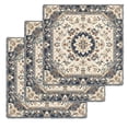 Boho Navy Blue Brown Kitchen Dish Towels for Drying Dishes Set of 3 ...