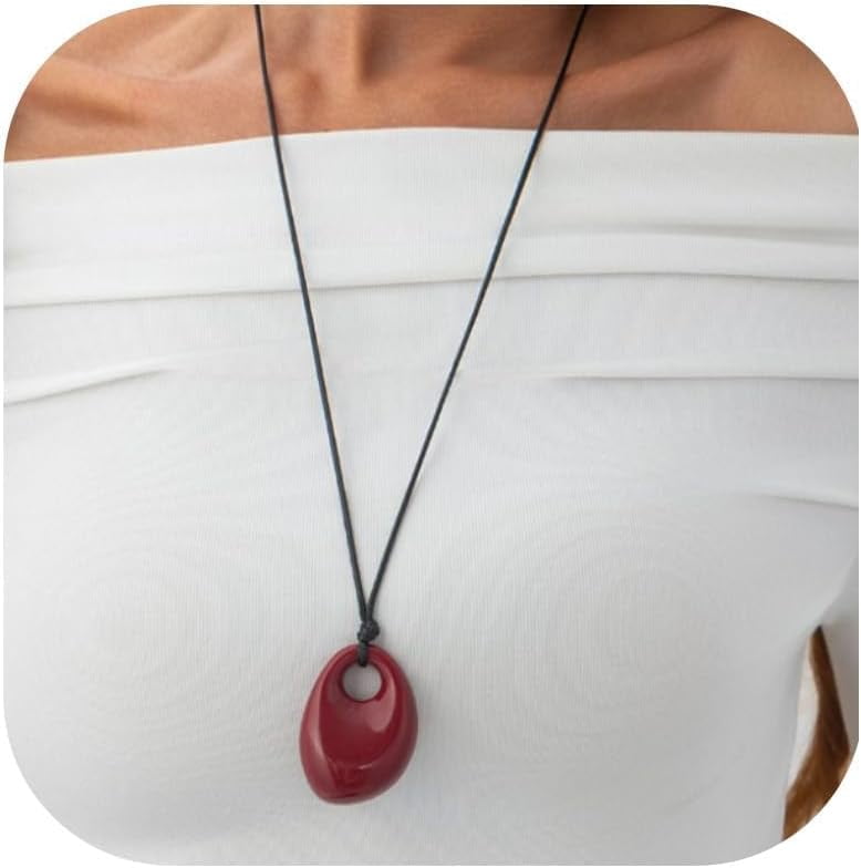 Boho Necklace Gold Pendant Jewelry for Women Chunky Gold Necklaces ...