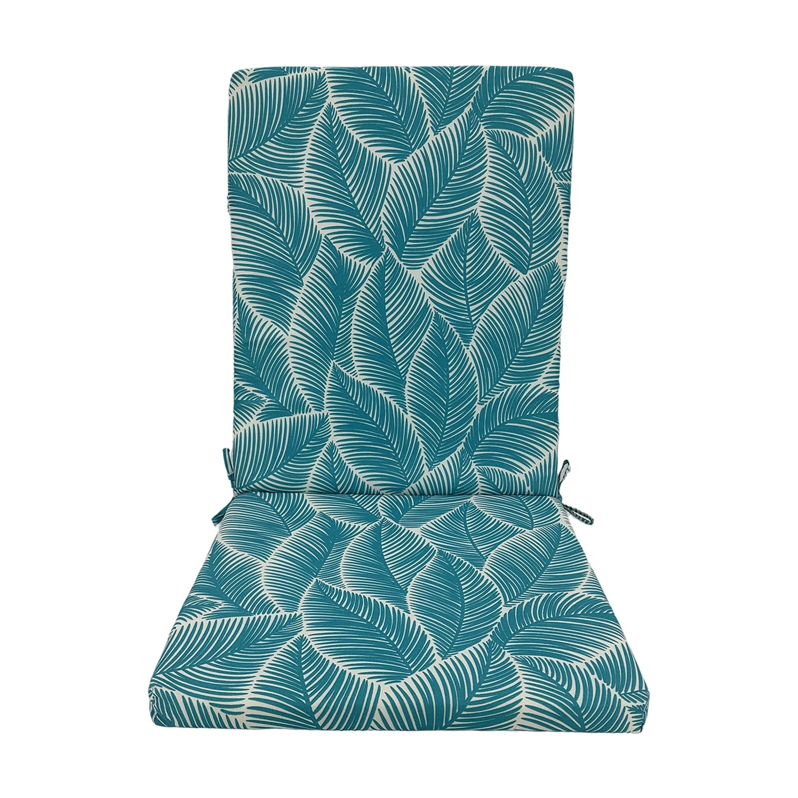 Boho Outdoor High Back Chair Cushion, Extra Thick Waterproof Patio Seat ...