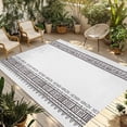 Boho Outdoor Rug, National Style Non-Slip Area Rugs Carpet Breathable ...