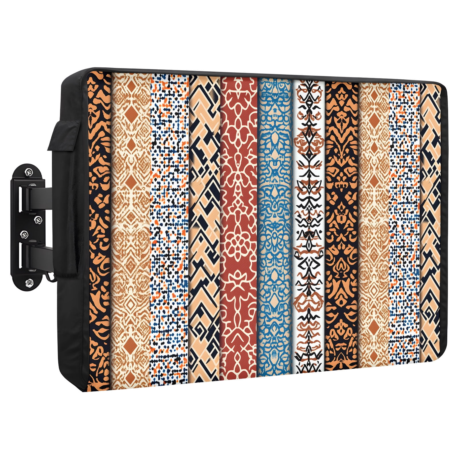 Boho Outdoor TV Cover 40 to 43 Inch Retro Ethnic Vintage Floral ...