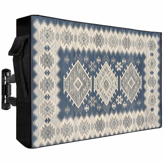 Boho Outdoor TV Cover 40 to 43 inch Southwest Ethnic Vintage Tribal ...