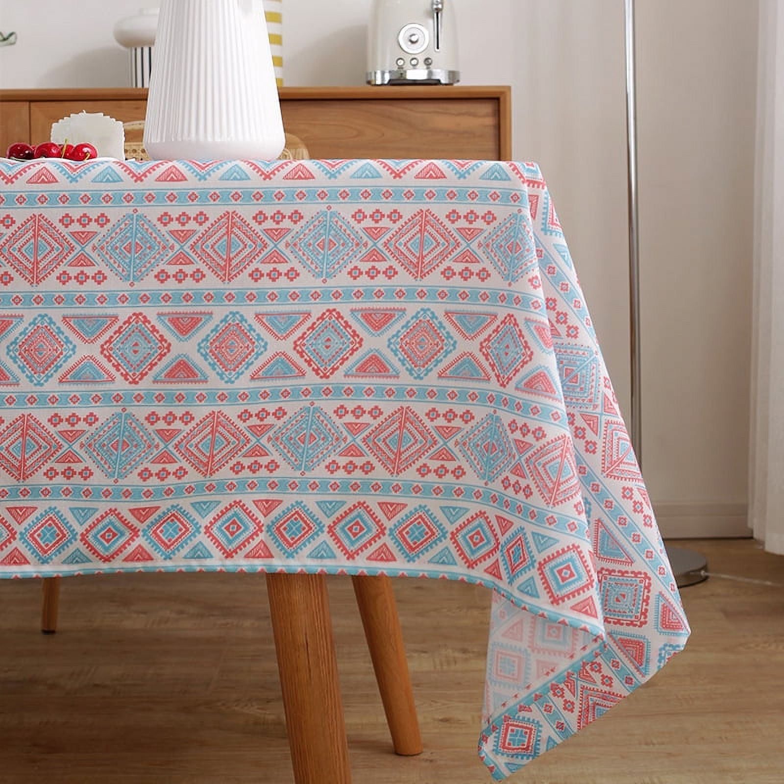 Boho Pastoral Tablecloth Rectangular Home Vintage Dormitory Student ...