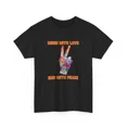 Boho Peace Sign Unisex T-Shirt Begin With Love End With Peace, S-5XL ...