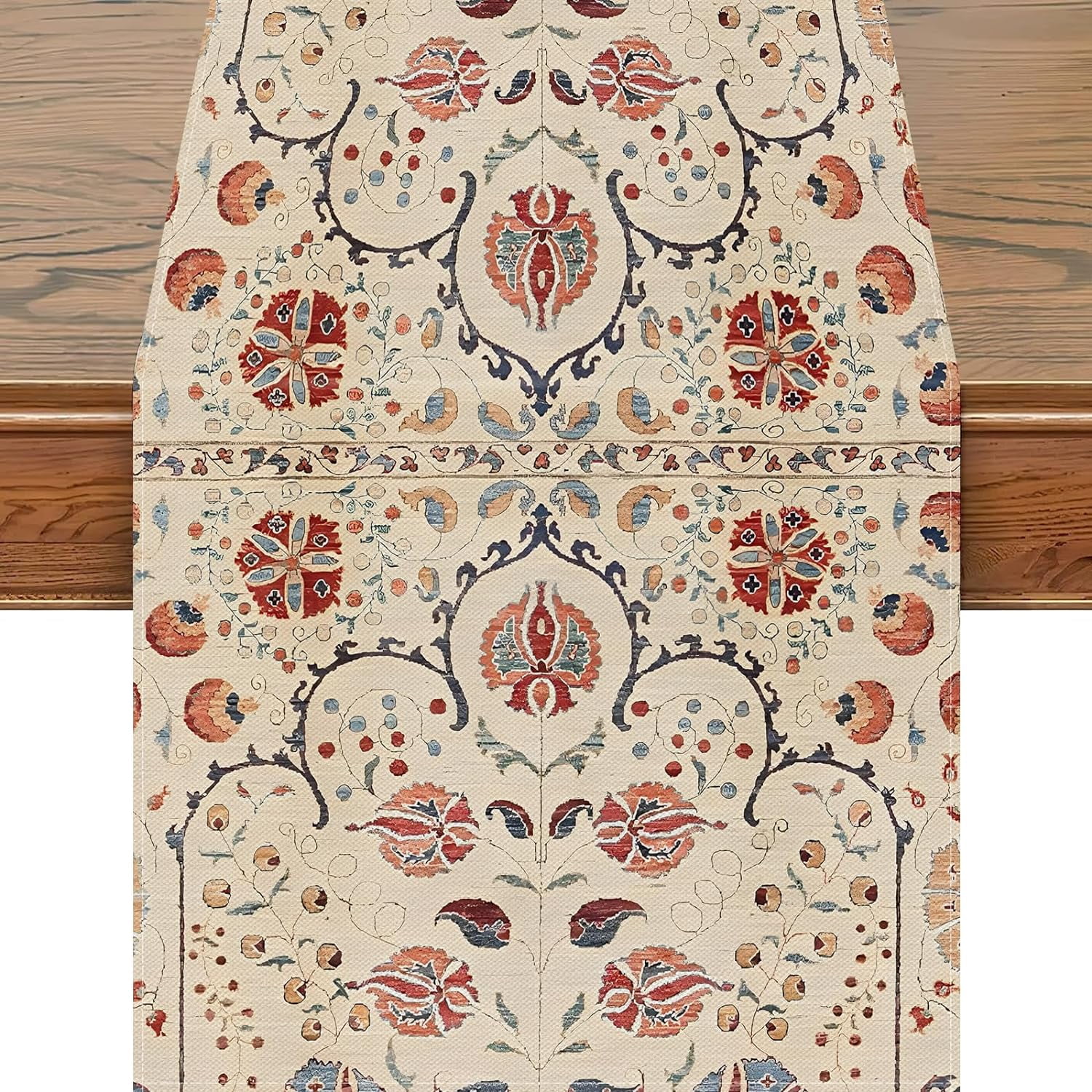 Boho Persian Turkish Table Runner Bohemian Table Runners Vintage ...