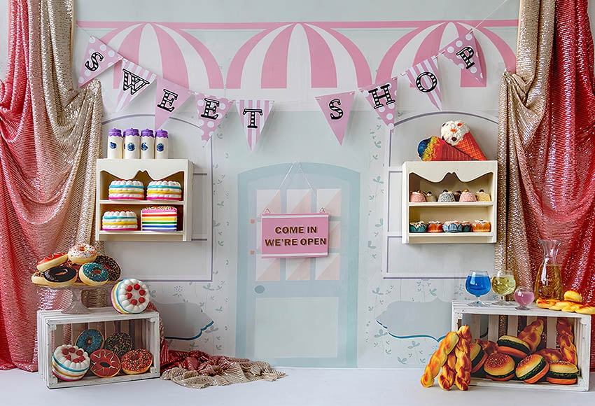Boho Pink Floral Balloon Boy Girl Birthday Party Cake Smash Portrait r ...