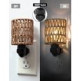 Boho Plug in Night Light with Switch, 2-Pack Farmhouse LED Night Lights ...