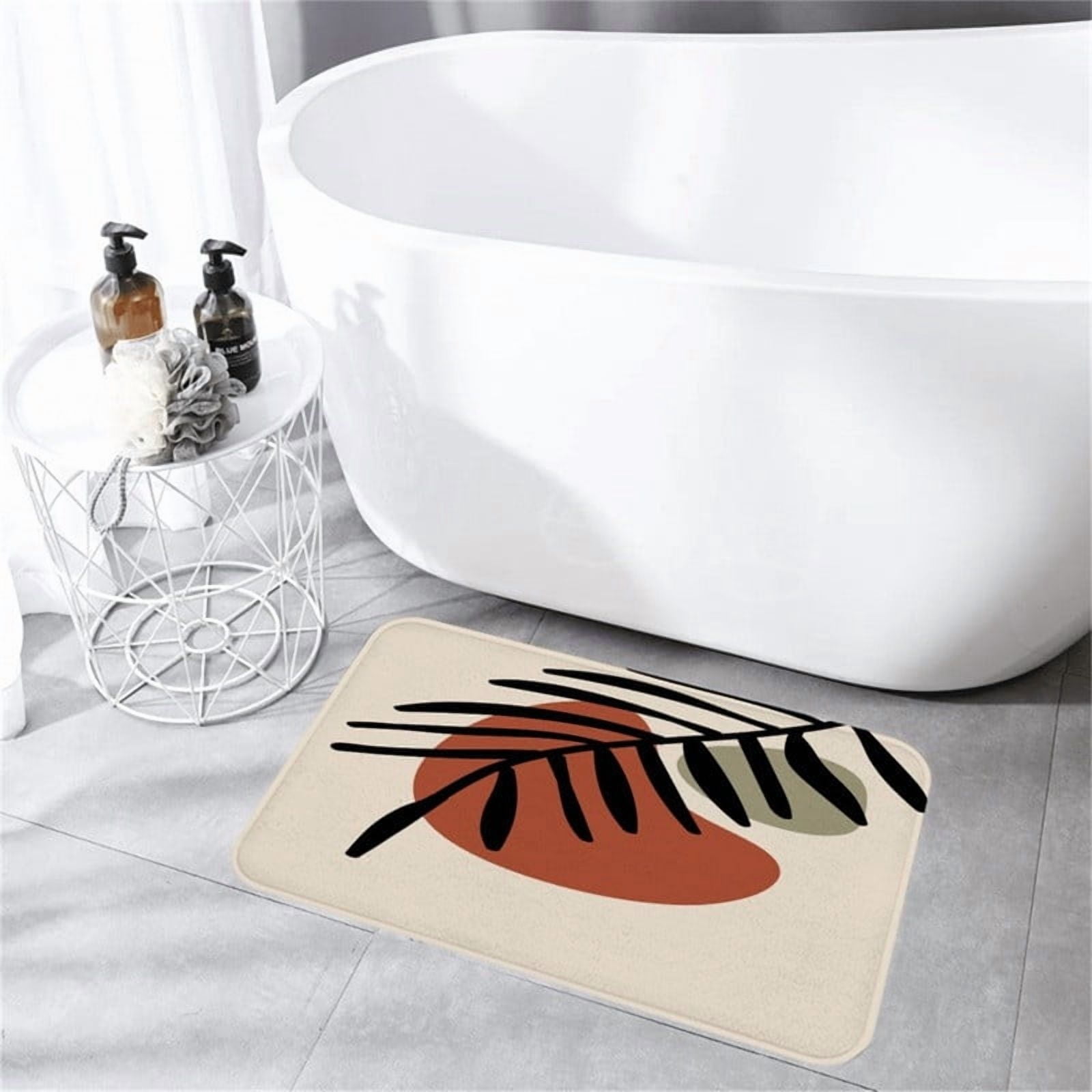 Boho Printed Door Mats for Kitchen Living Room and Bathroom Soft Bath ...