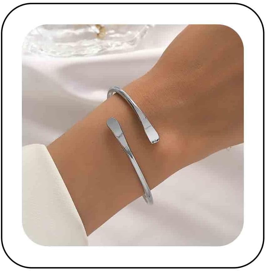 Boho Quality Open Cuff Bangle Bracelet Gold Open Bangle Cuff Open ...