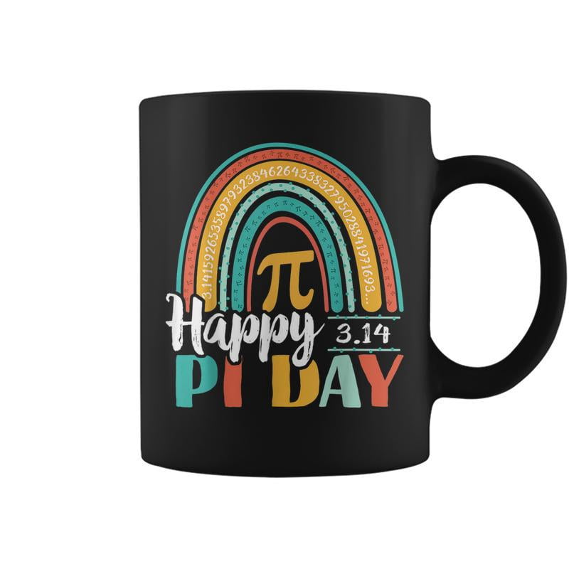 Boho Rainbow Happy Pi Day 314 Math Geek Coffee Mugs - Walmart.com