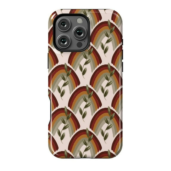 Boho Rainbow Moody Tough Cases Artistic Arch for Your iPhone 11-17 ...
