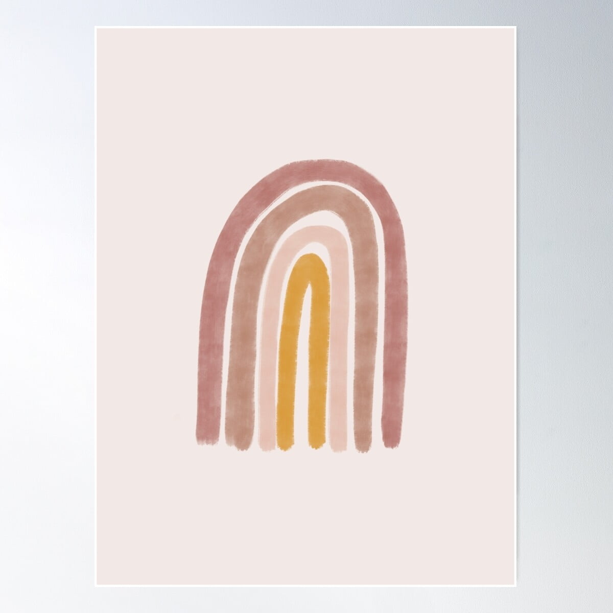 Boho Rainbow Poster Wall Art, Modern Wall Decor For Living Room Bedroom ...