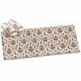 Boho Red Floral Hallway Runner Rug 2x6 Washable Non Slip Kitchen Runner ...