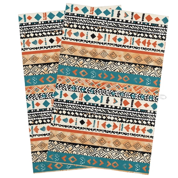Boho Retro Kitchen Towels, Absorbent Microfiber Kitchen Dish Hand Tea ...