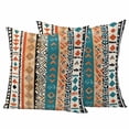Boho Retro Outdoor Pillow Covers 18"x18" Set of 2,Waterproof Throw ...