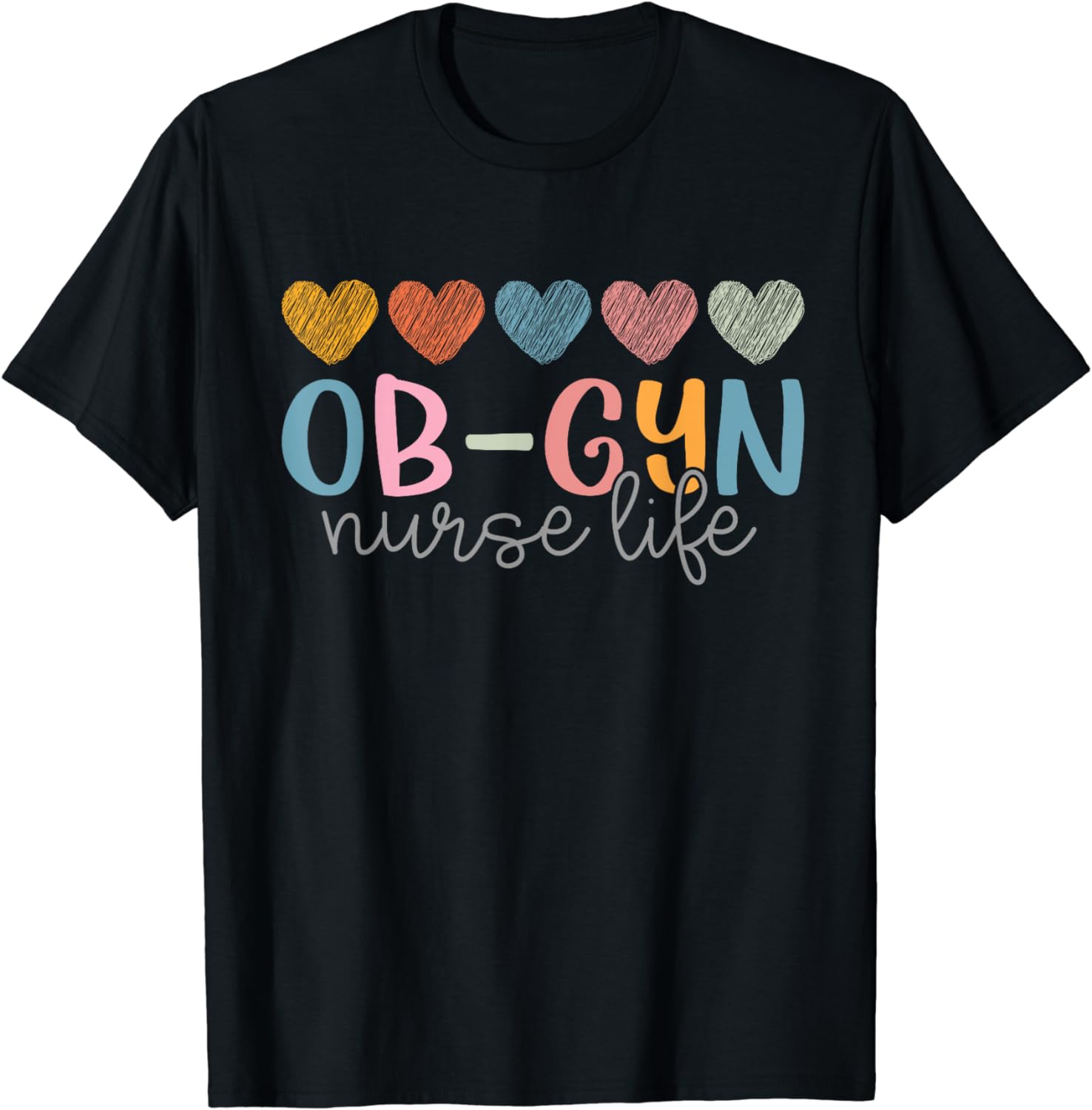 Boho Retro Vintage Obs-Gyn Nurse NICU Nurse Appreciation T-Shirt ...