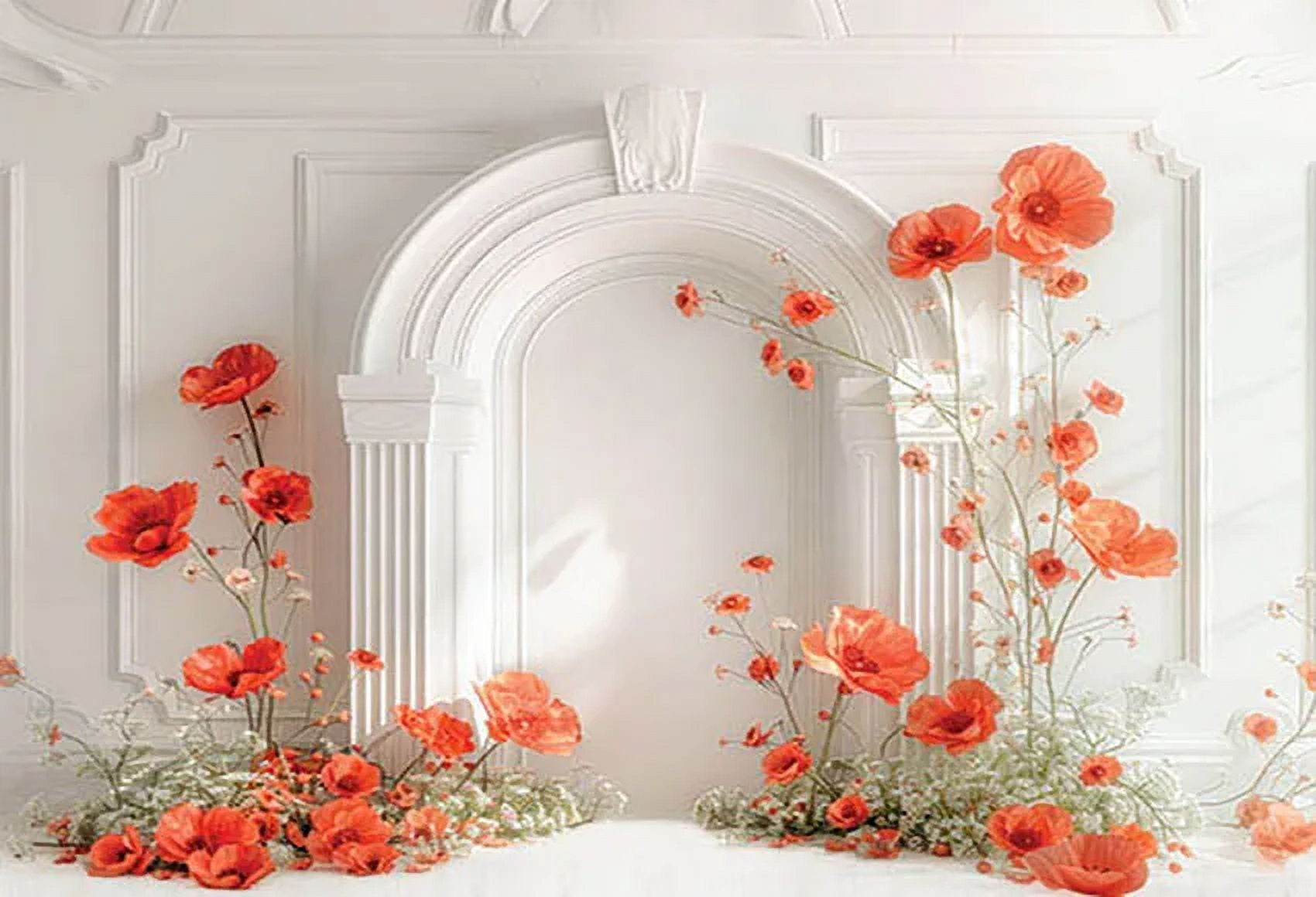 Boho Room Floral Arch Kids Adult Birthday Wedding Maternity Portrait r ...