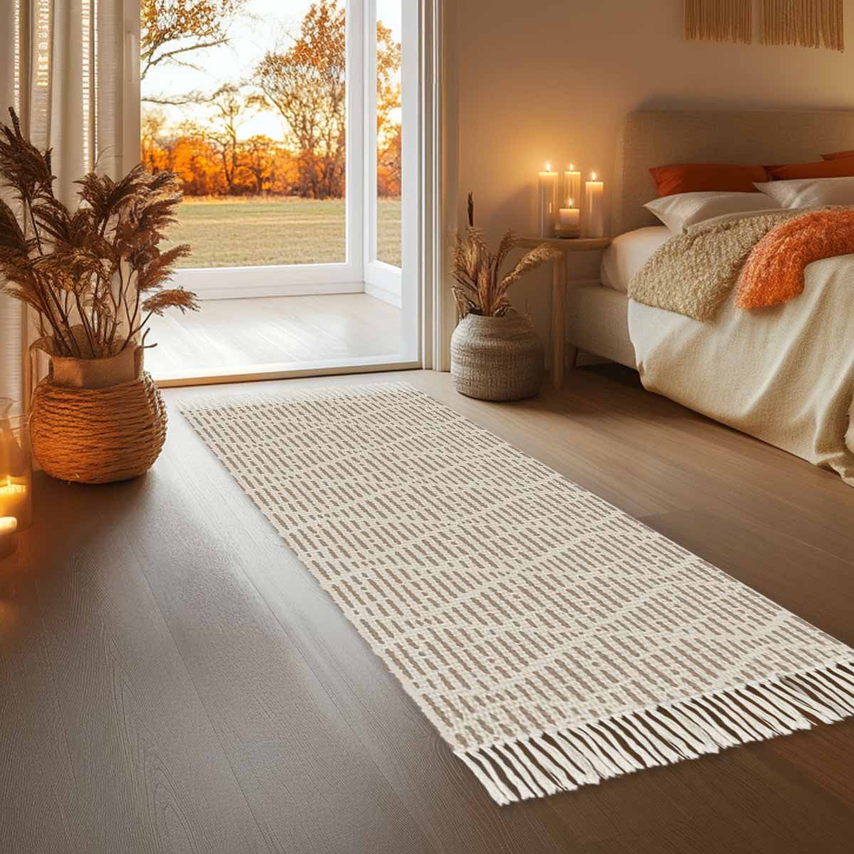 Boho Runners for Hallways 2x6 ft Washable Hall Carpet Runner Kitchen ...