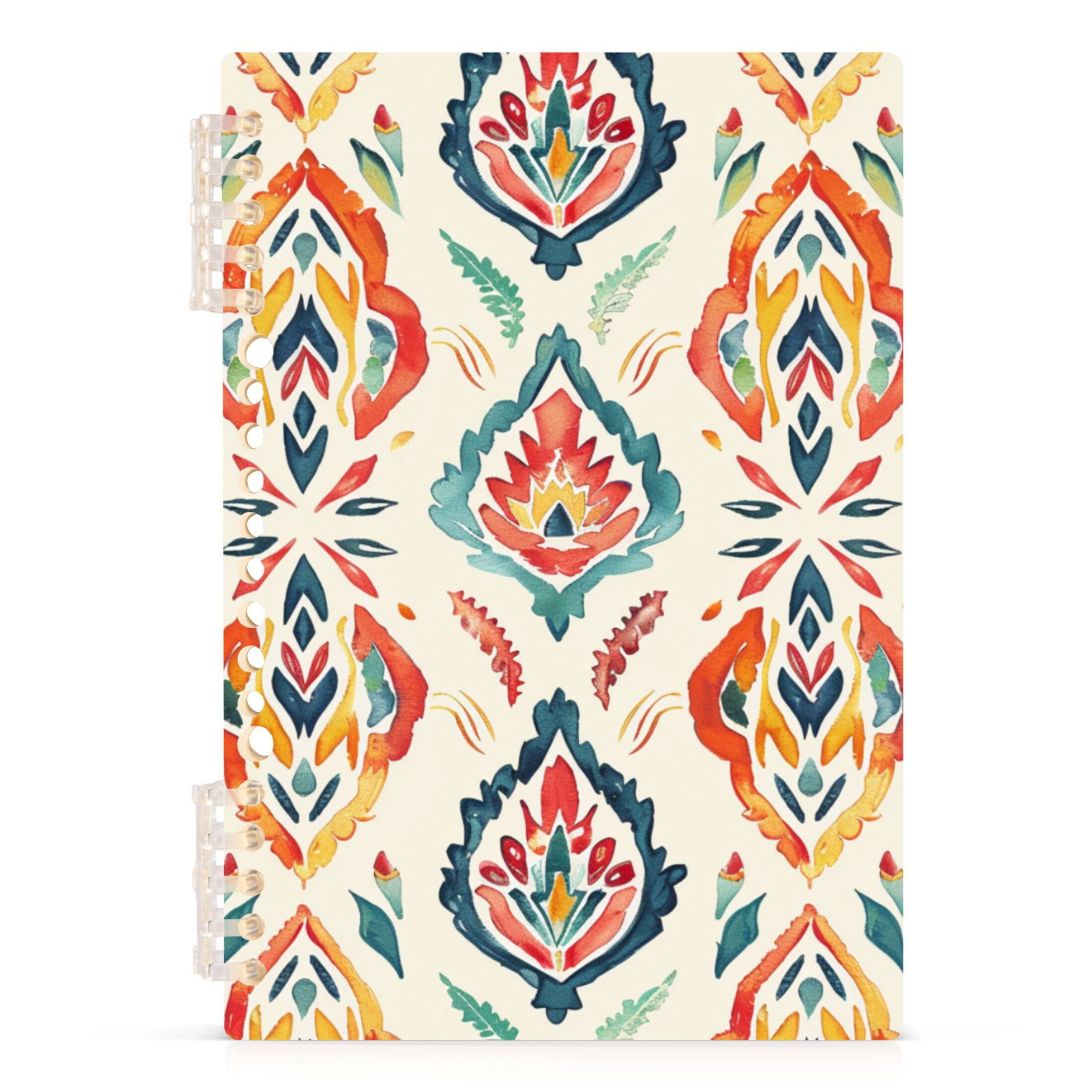 Boho Rustic Ring Binder Notebook Journey Note Diary College Ruled ...