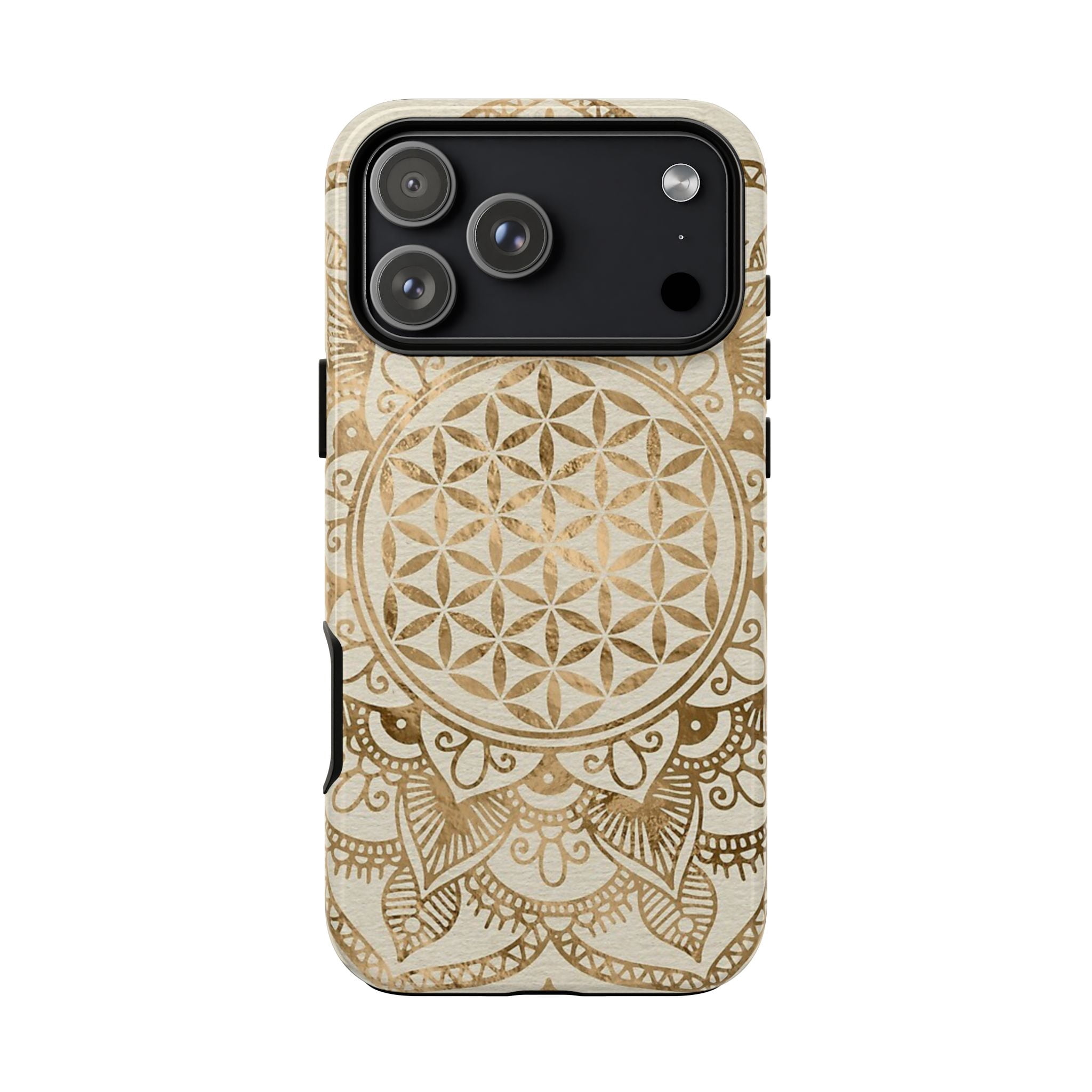 Boho Sacred Geometry Tough Phone Case for iPhone 7–17 Pro Max, Glossy ...