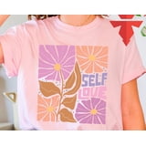 Boho Self Love Flowers Boho Wildflowers Shirt Self Care Floral Shirt ...
