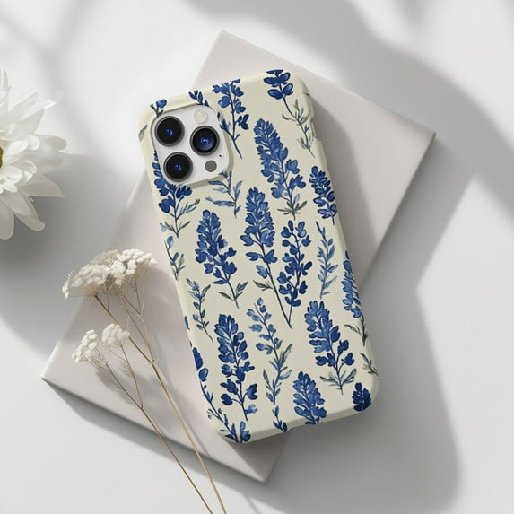 Boho Spring Floral Bonnet Nature Phone Case with iPhone 17 to 11 Pro ...