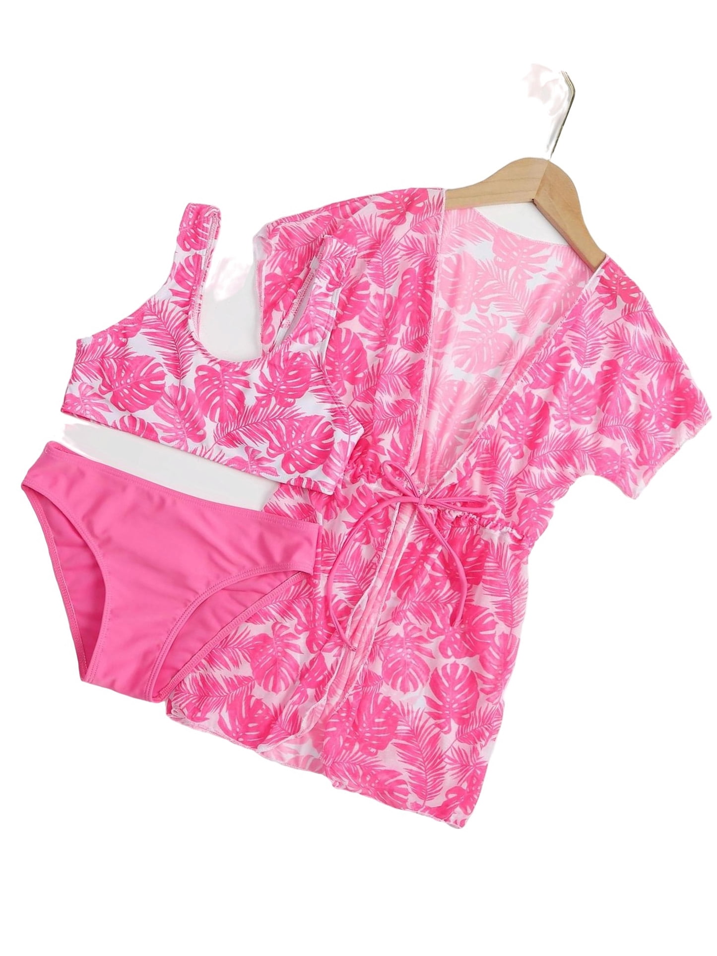 Boho Straps Pink Girls Bikini Sets (Girl's) - Walmart.com