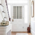 Boho Stripes, Door Curtains for Door Window, French Sidelight Front ...