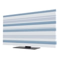 Boho Stripes TV Cover for 65 Inch Screen, Stretch Fabric Dustproof TV ...