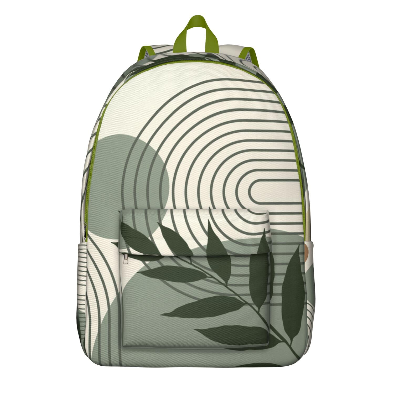 Boho Style Backpack for Teen Girls, Floral Water-Resistant Laptop Bag ...