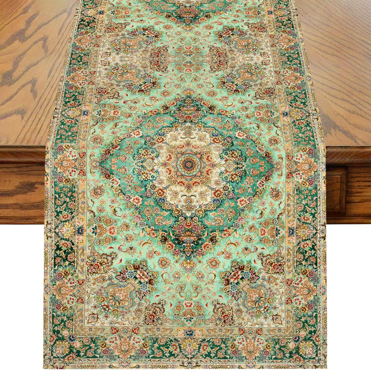 Boho Style Dusty Blue Placemats Set of 4,Vintage Elegant Farmhouse ...