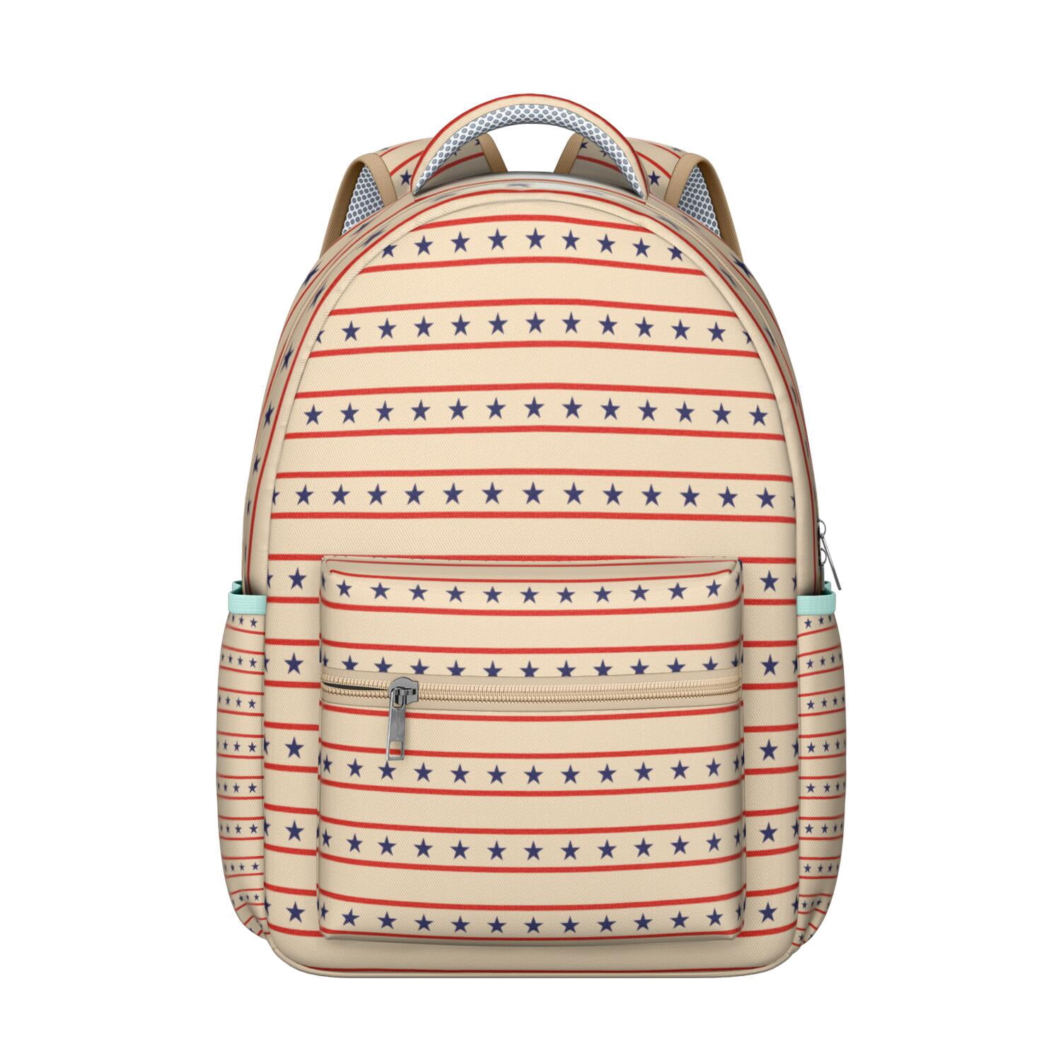 Boho Stylish School Bag - Waterproof, Ergonomic Design with Padded ...