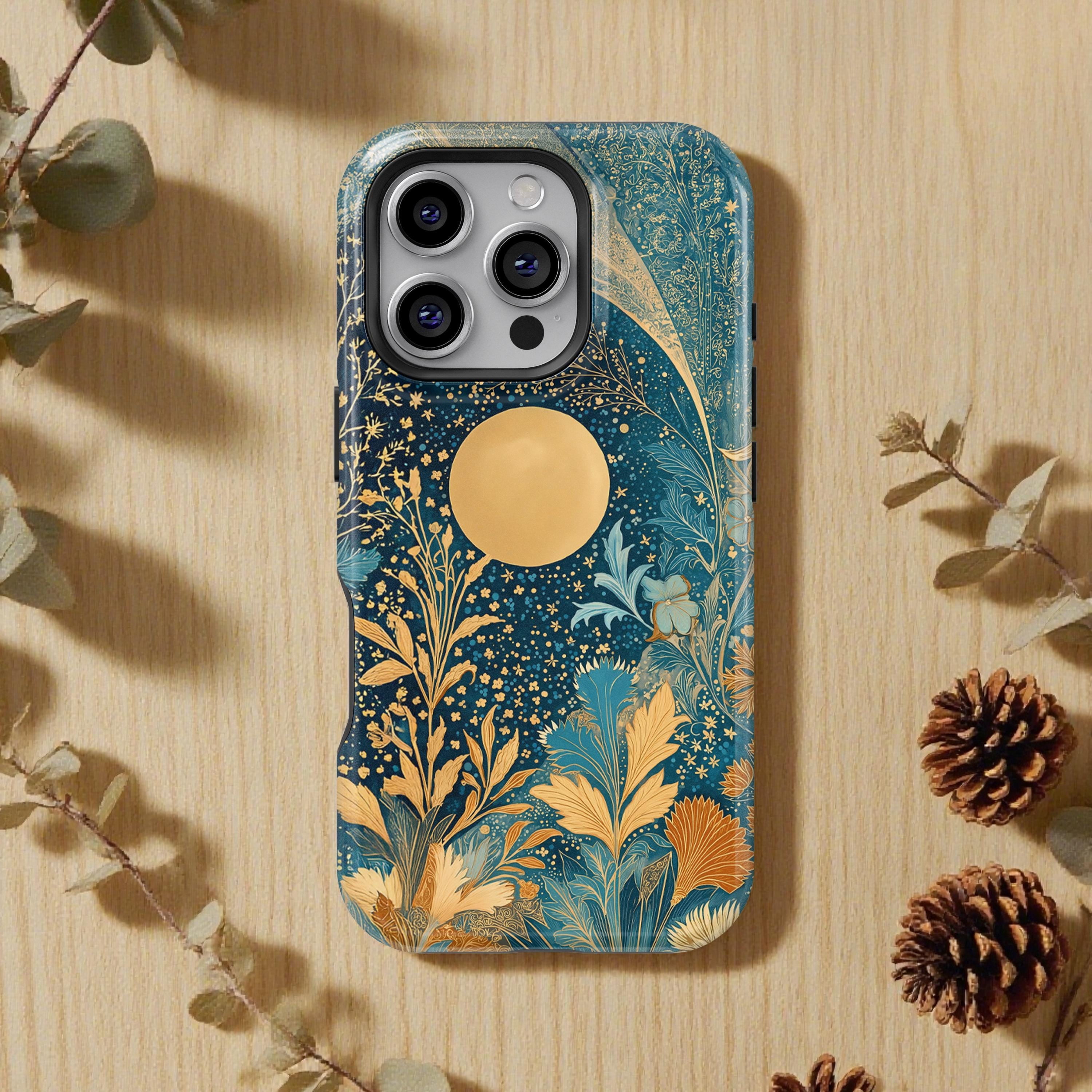 Boho Sun Aesthetic Rising Sun Art Phone Case for iPhone 17 16 15 14 13 ...