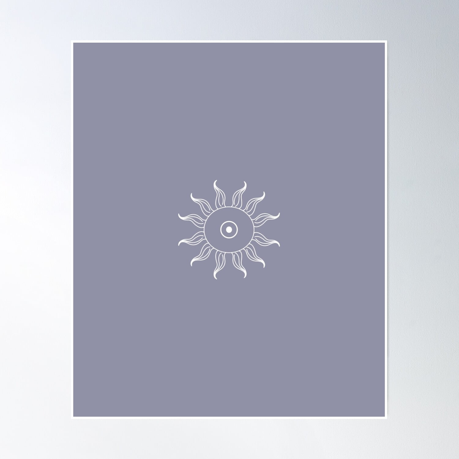 Boho Sun Poster Wall Art, Modern Wall Decor, 8x12 UNFRAMED - Walmart.com