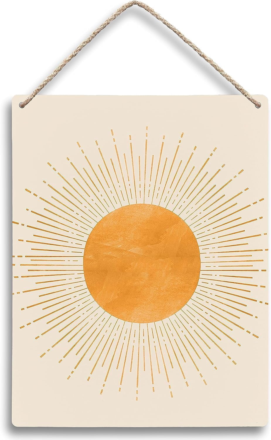 Boho Sun Sunshine Sunrise Sunset Wooden Signs 8x10, Boho Wall Hanging ...