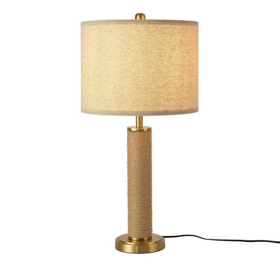 Wicker Table Lamp