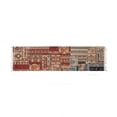 Boho Table Runner, Spring Floral Nordic Vine Red Embroidery Jacquard ...