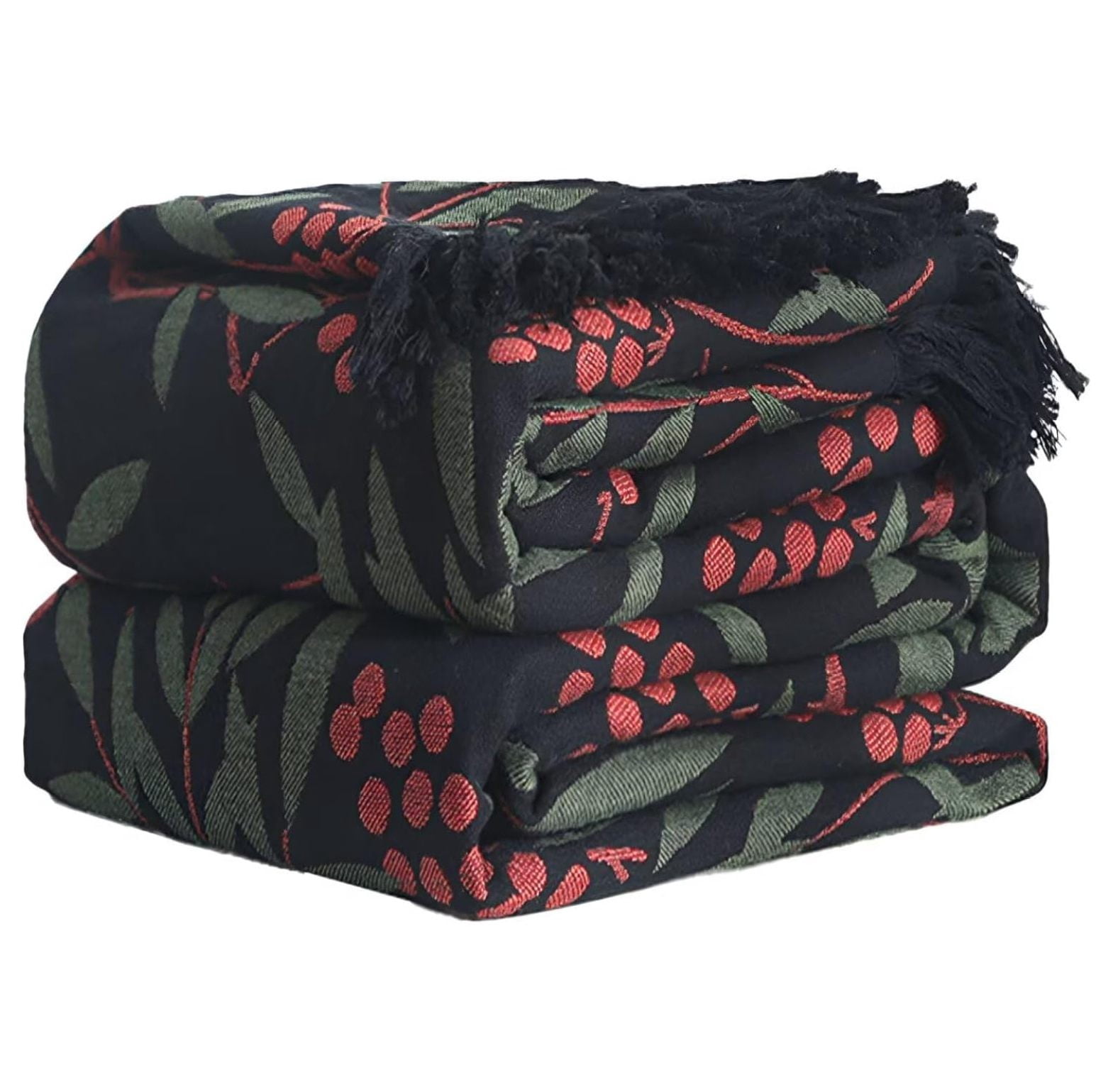 Boho Throw Blankets for Bed Couch All Season Cotton Throw Blankets 80 ...