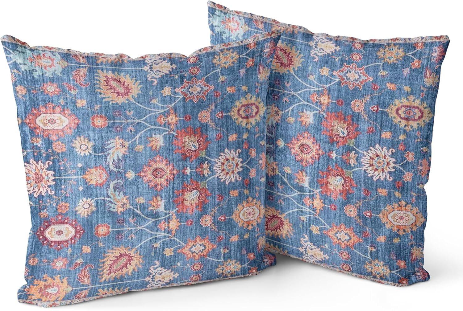 Boho Throw Pillow Covers Farmhouse Home Decor for Sofa Porch Patio Bed ...