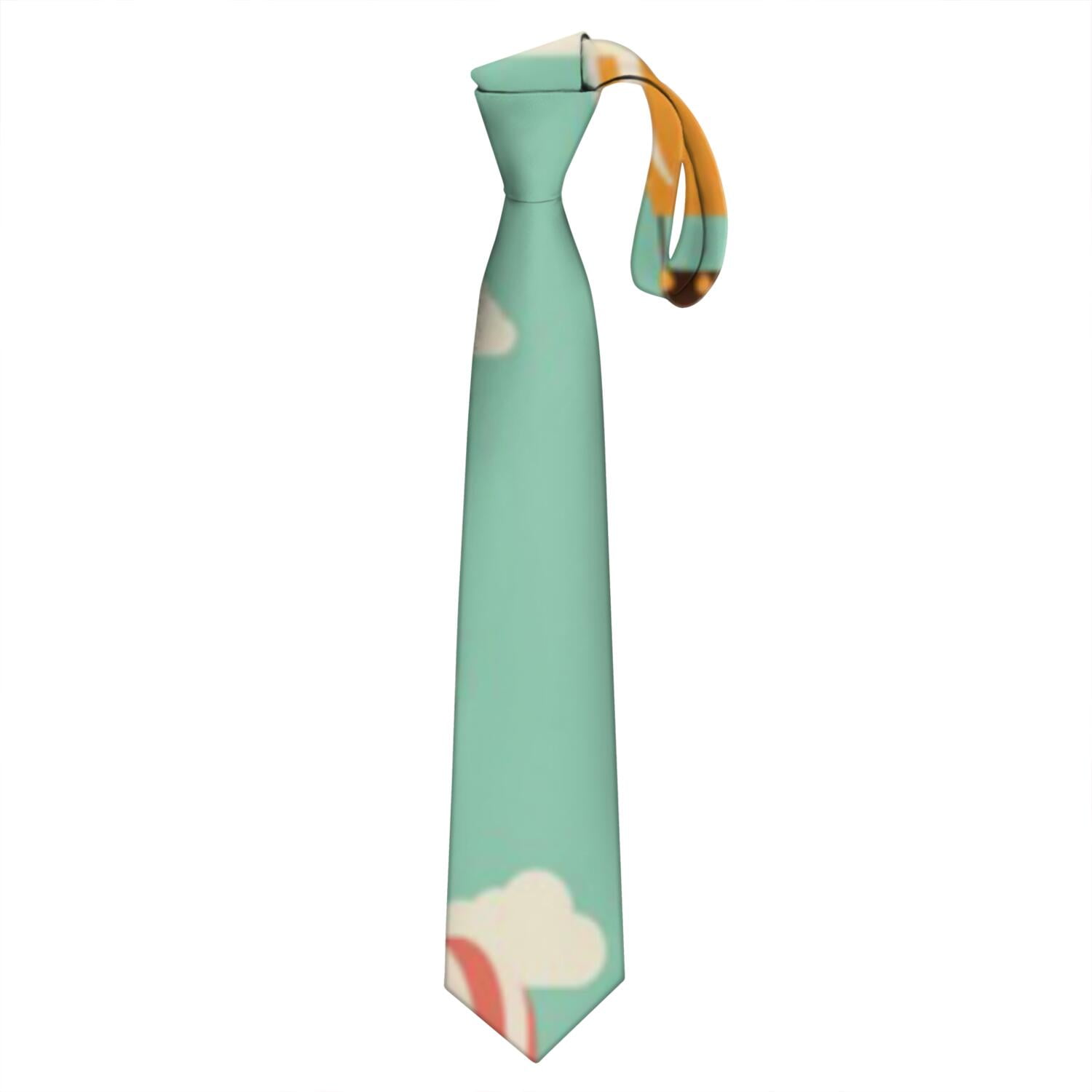 Boho Tie & Slim Tie Option: Starry Night Pattern Necktie, Unique and ...