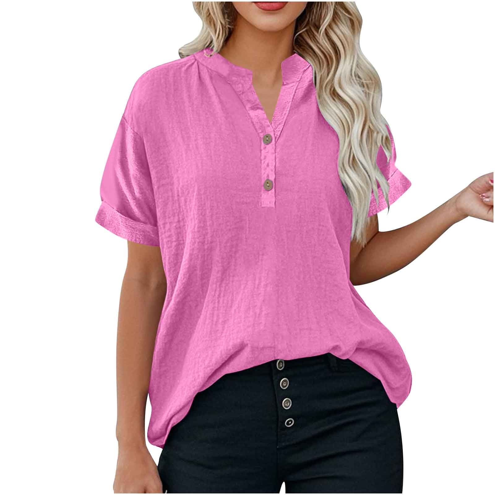 Boho Tops for Women Summer Women's Plus Size Blouses 2025 Casual T ...