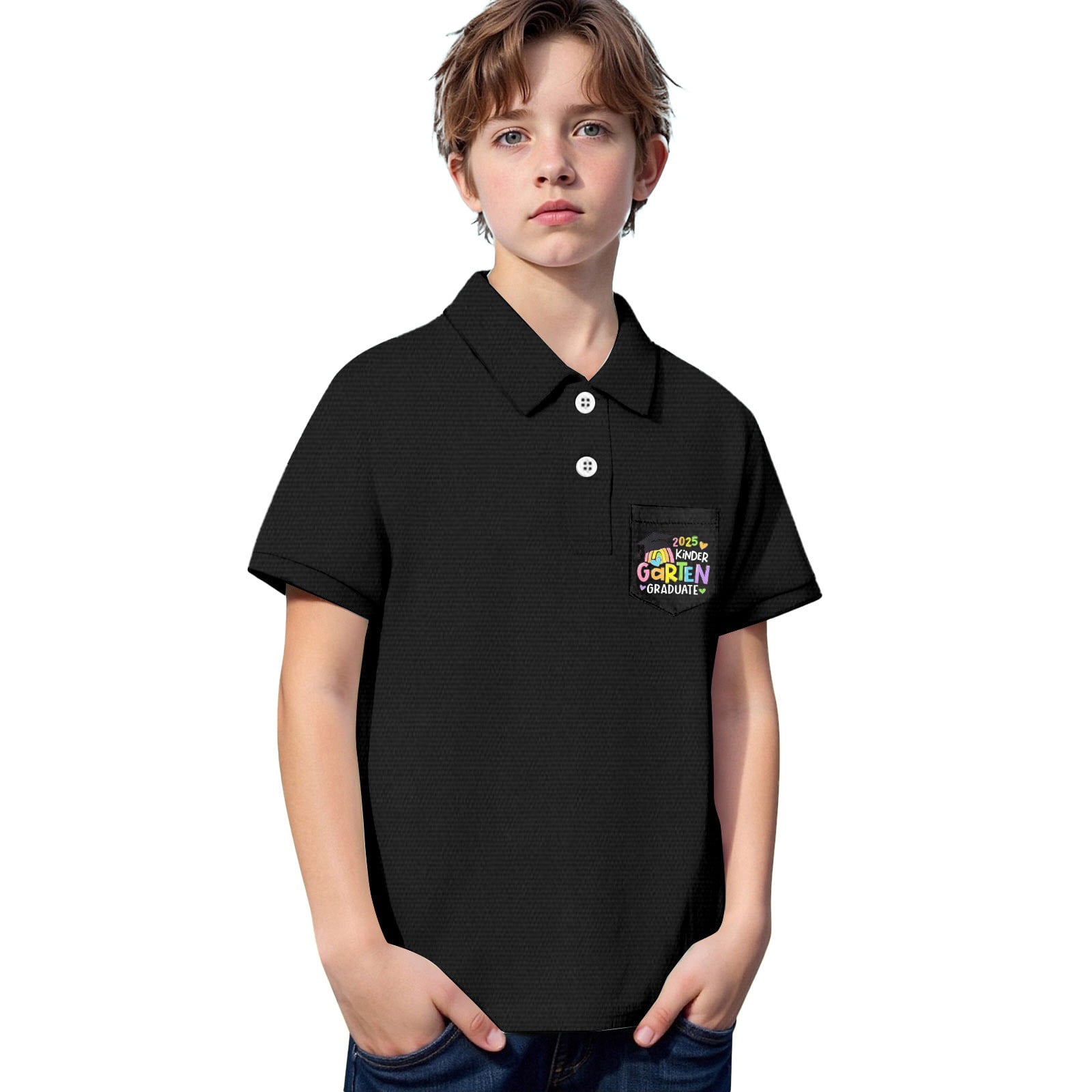 Boho Tops for Boy Comfort Stand Collar Breathable Stretchy Boys ...