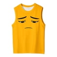 Boho Tops for Boy Cool Breathable Sleeveless Vest Cartoon Prints Boys ...