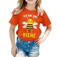 Boho Tops for Girl Print Short Sleeve Lightweight Kids Outdoor Clothes ...