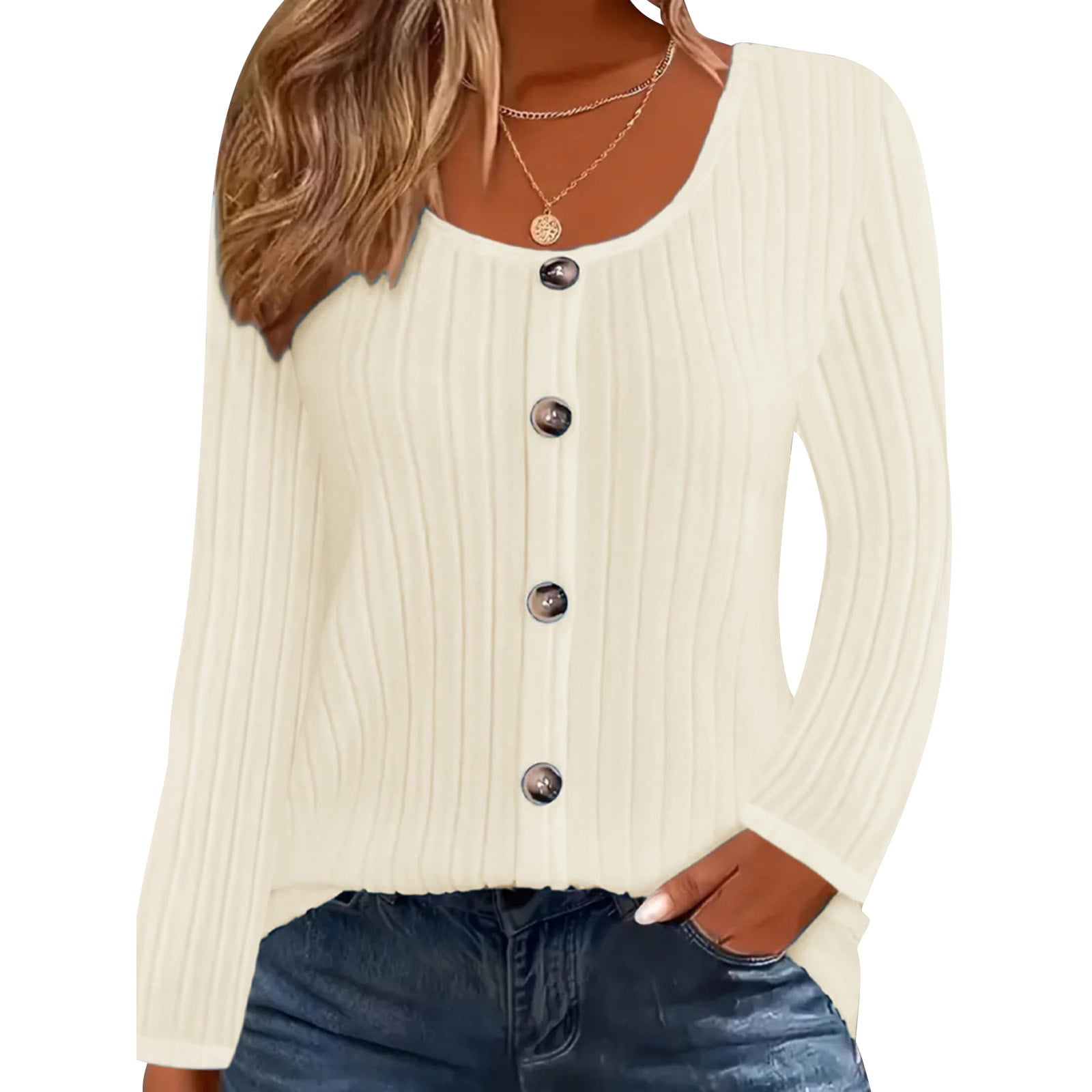 Boho Tops for Women Plus Size Dressy Spring Blouses 2026 Long Sleeve ...