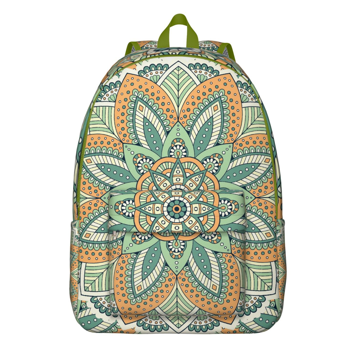 Boho Tribal Backpack, Spacious and Waterproof Featuring Mandala ...