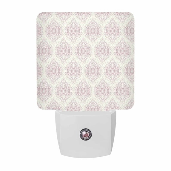Boho Tribal Floral Plug-in LED Night Lights Bohemian Ethnic Style Auto ...